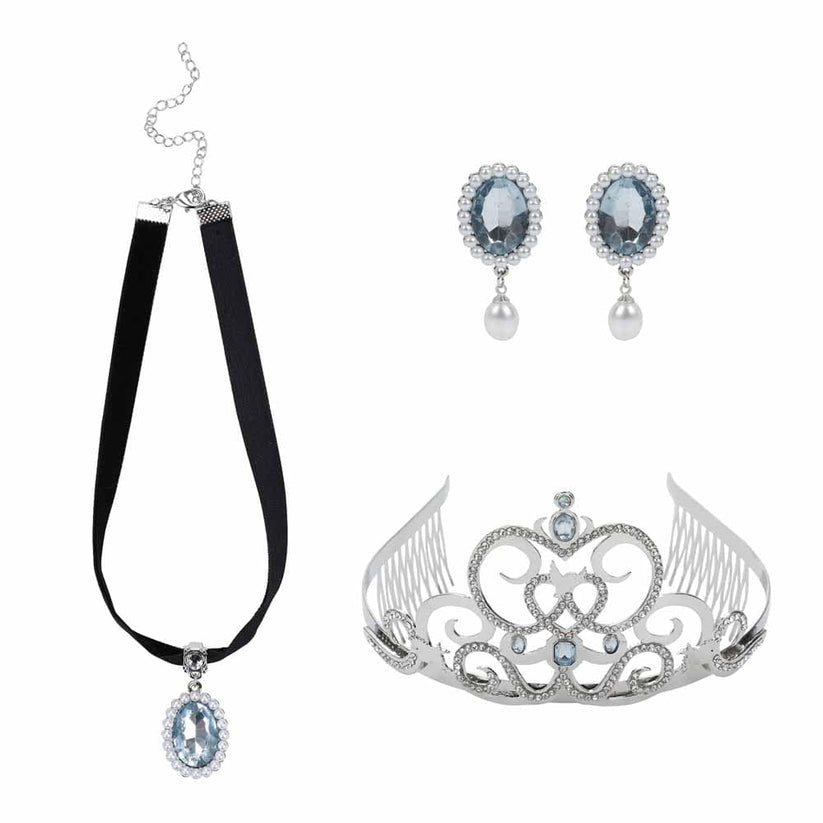 Bioworld Disney Princess Cinderella Tiara & Jewelry Cosplay Set ...