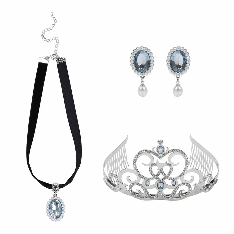 Bioworld Disney Princess Cinderella Tiara & Jewelry Cosplay Set ...