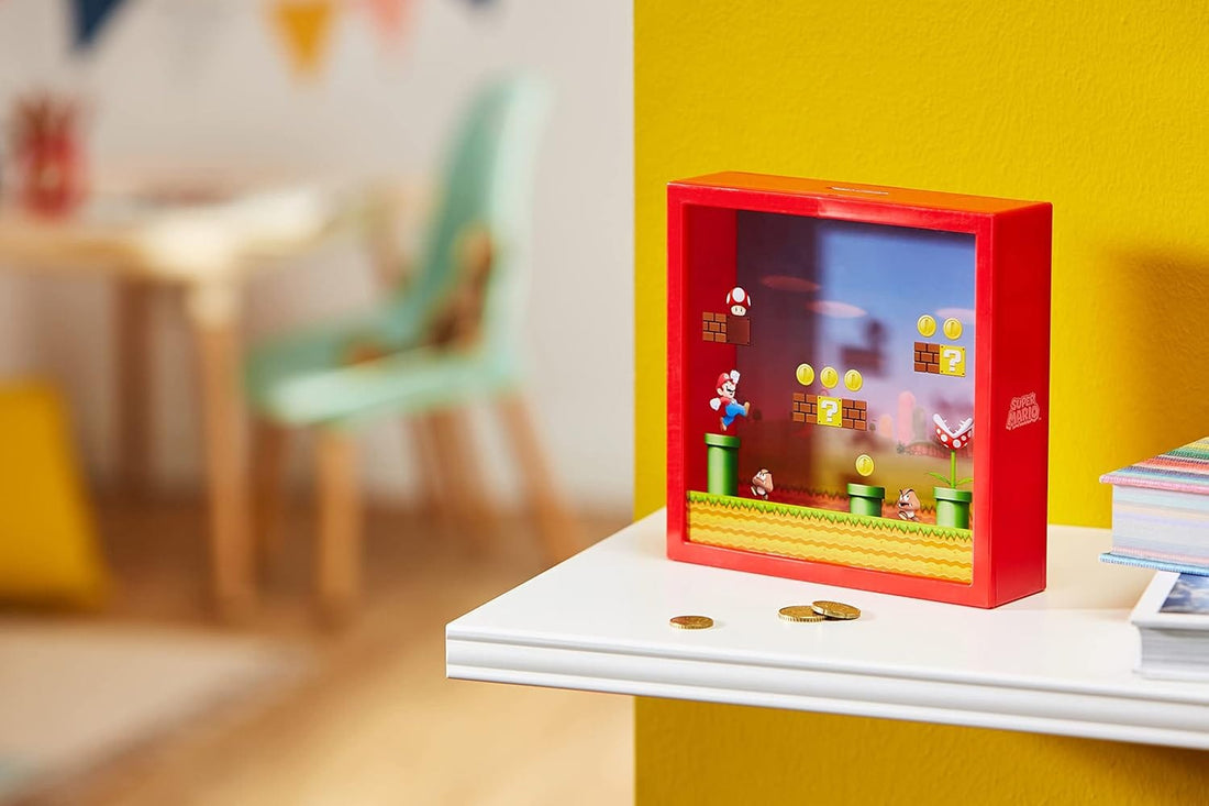 Paladone Nintendo Super Mario Bros. Arcade Money Box – Collective Hobbees