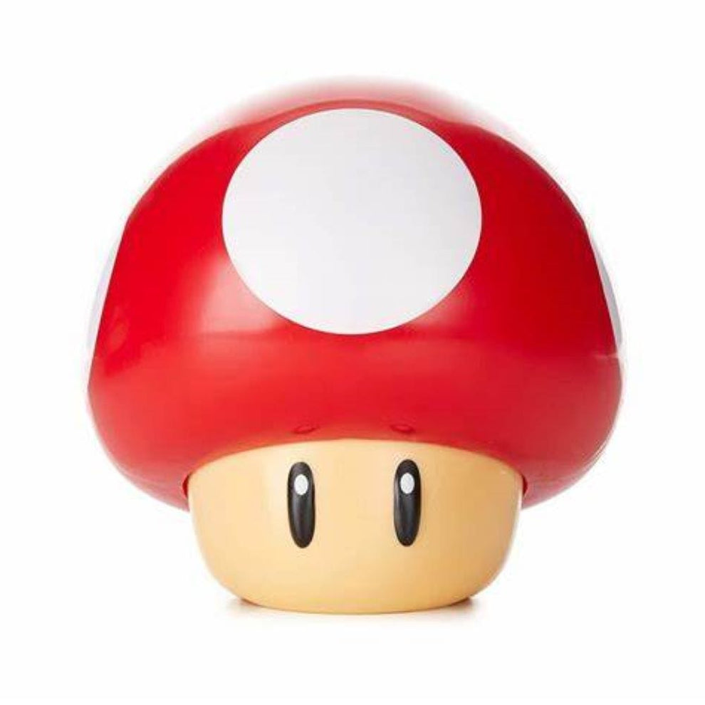 Paladone World of Nintendo Super Mario Red Mushroom Light With Sound ...