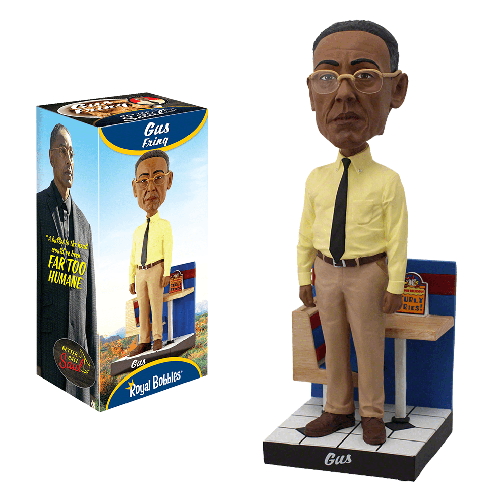 Royal Bobbles Better Call Saul Gus Fring Bobblehead – Collective Hobbees