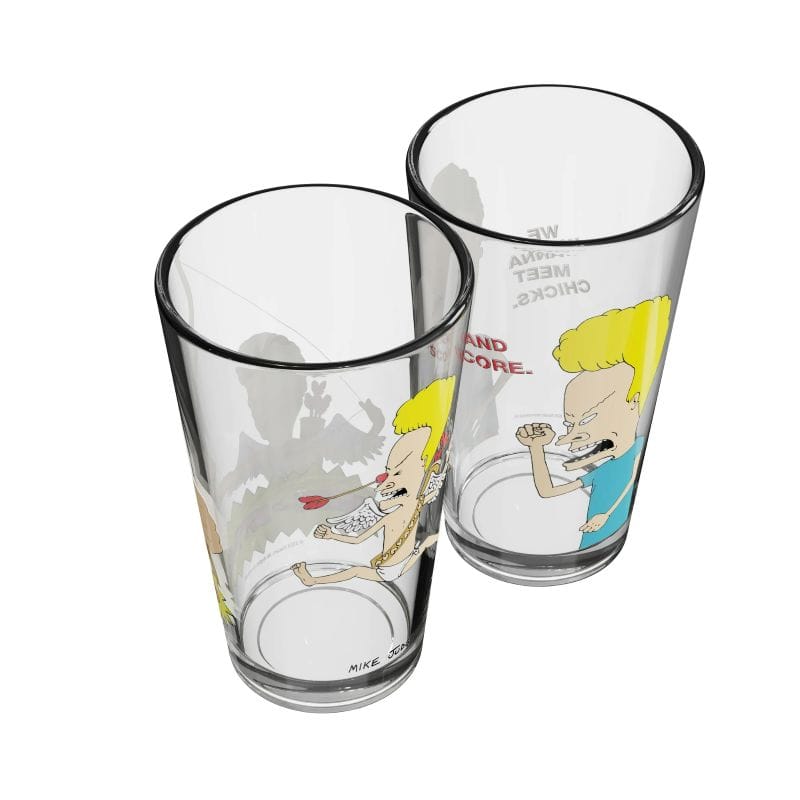 Zak! Designs Beavis and Butthead Glassware Set – Collective Hobbees